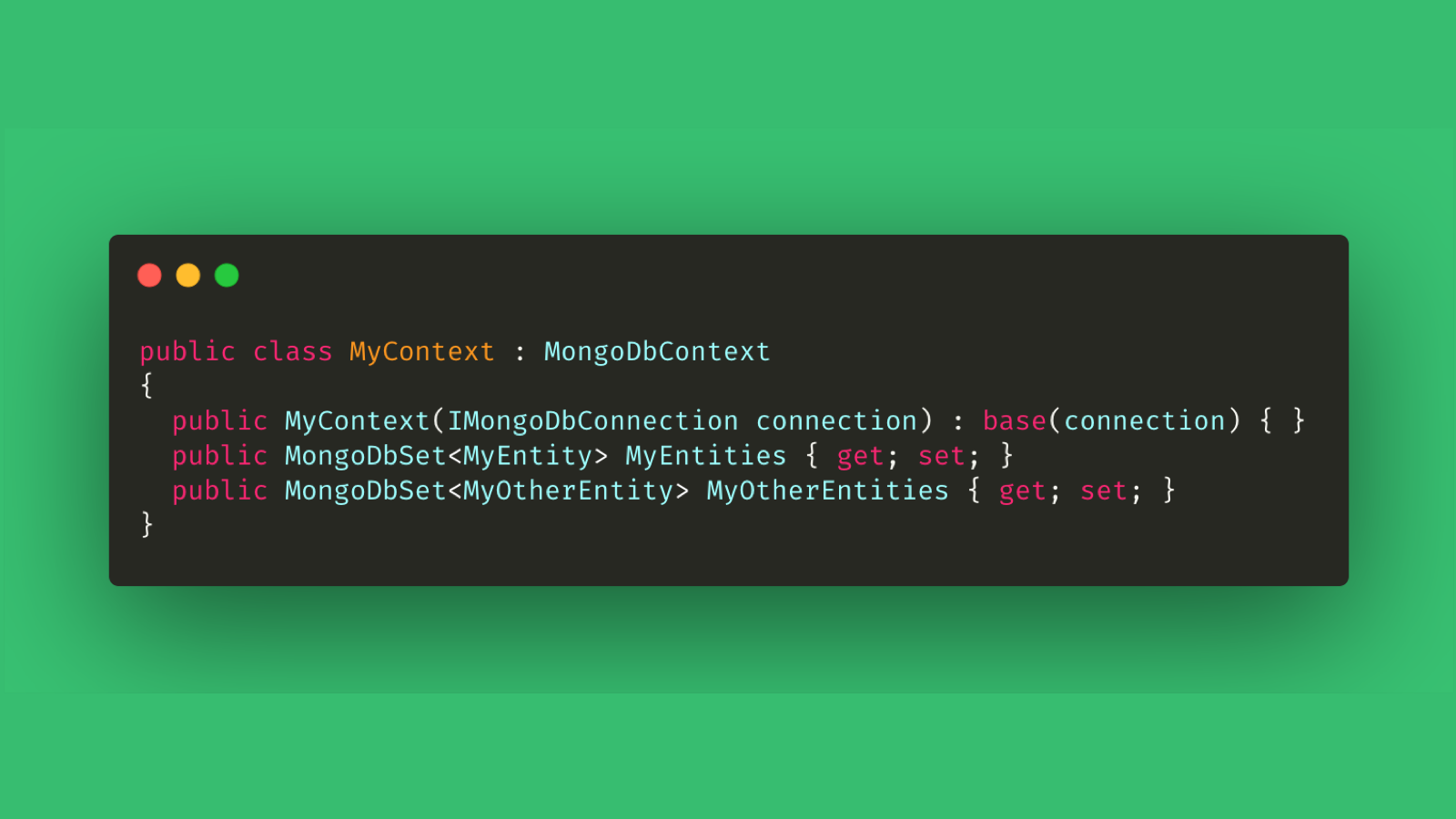 MongoFramework - BuiltWithDot.Net